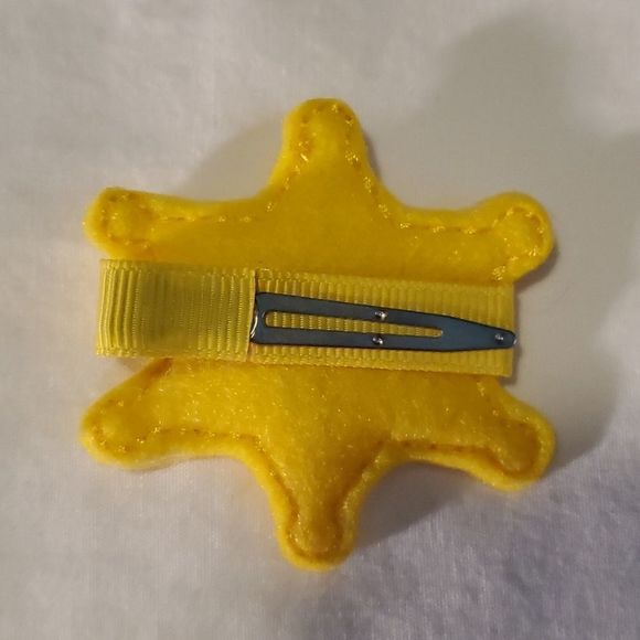 Yogi & Cecil's Boutique | Accessories | New Sheriffs Star Felt Hair ...